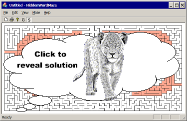 Hidden Word Maze